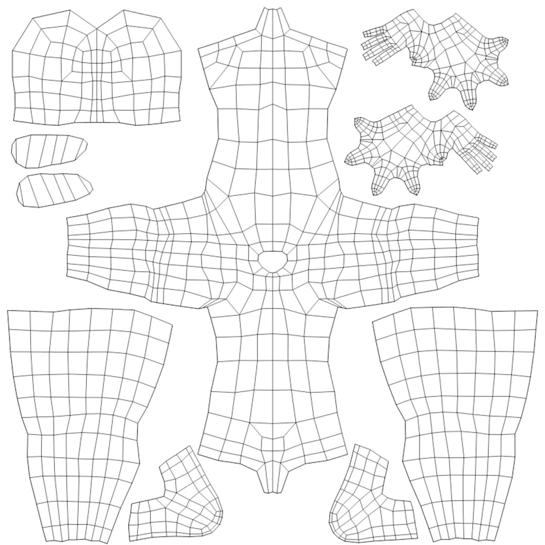 Low-poly Male Base Mesh 3D - TurboSquid 1411297