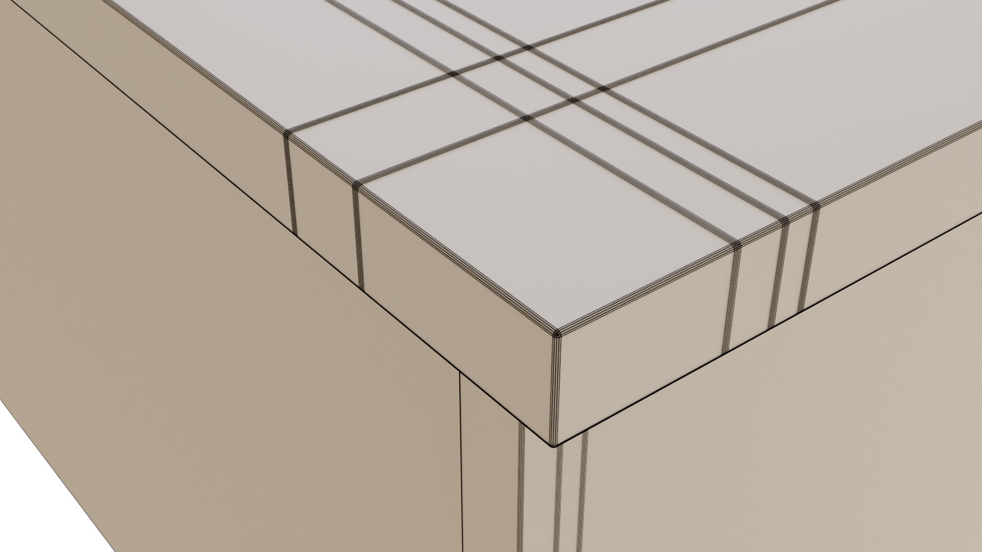 3D Office Table Simple - Model - TurboSquid 1551160