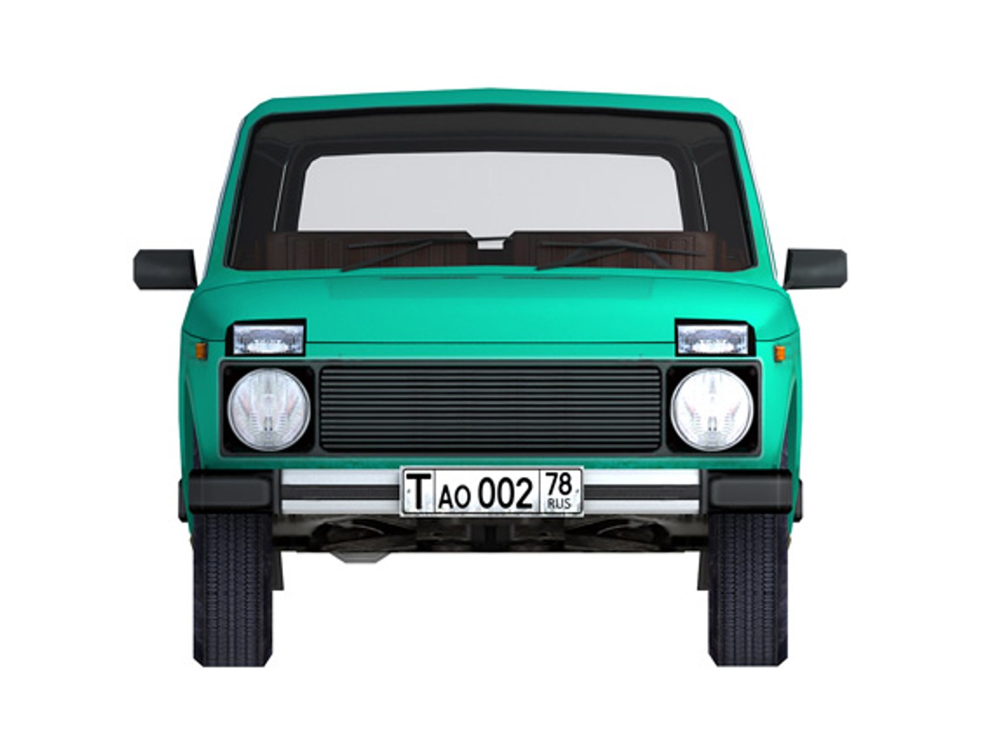 3d Model Vaz 2121