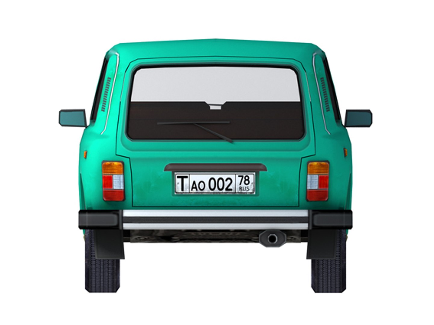 3d Model Vaz 2121