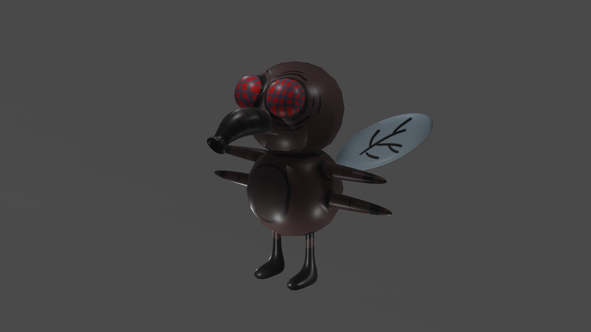 Fly Lowpoly 3D Model - TurboSquid 2073235