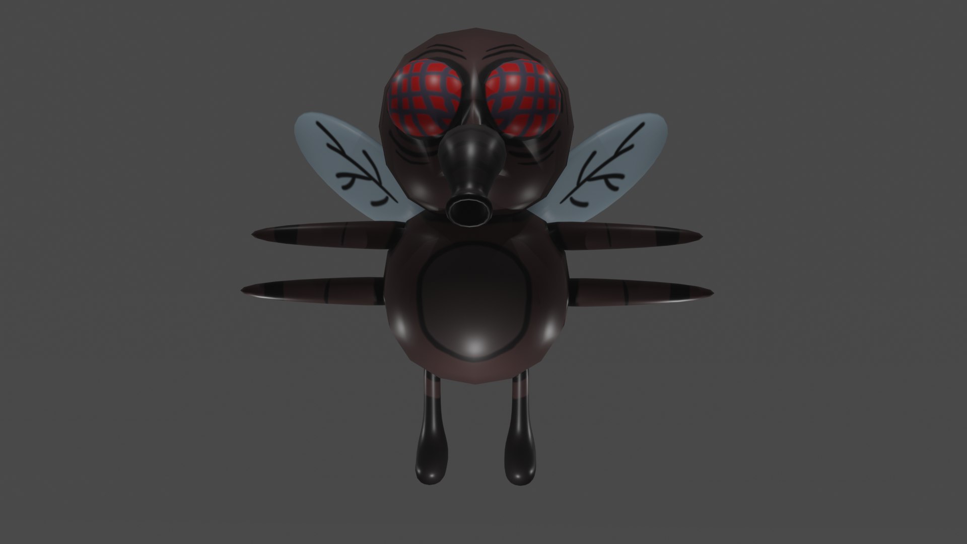 Fly Lowpoly 3D Model - TurboSquid 2073235