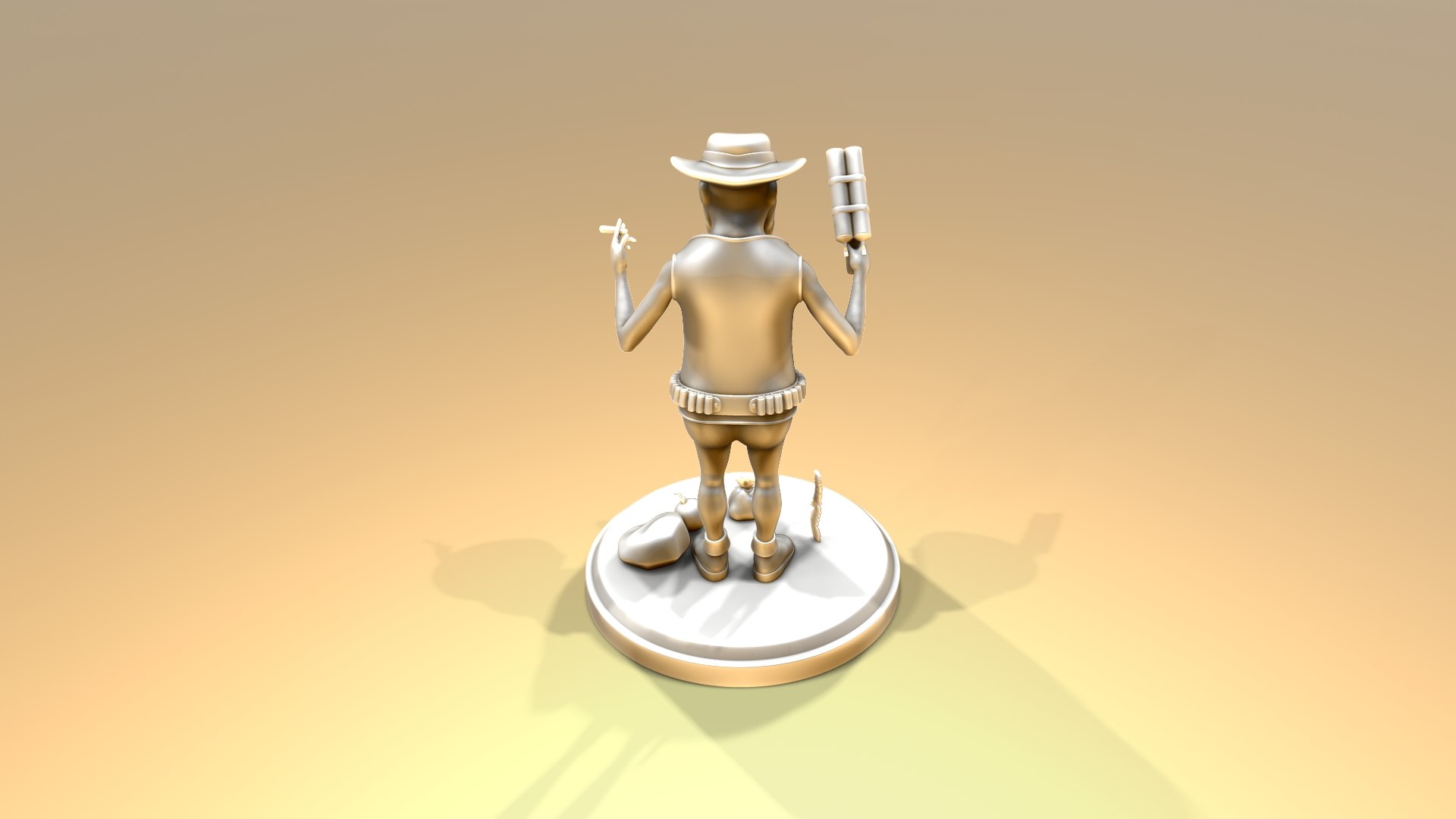 3D Cowboy model - TurboSquid 1966951
