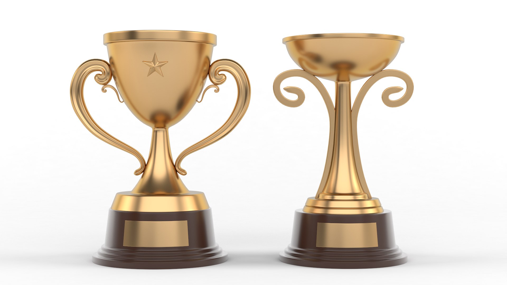 Trophy Cups 3D Model - TurboSquid 2327810