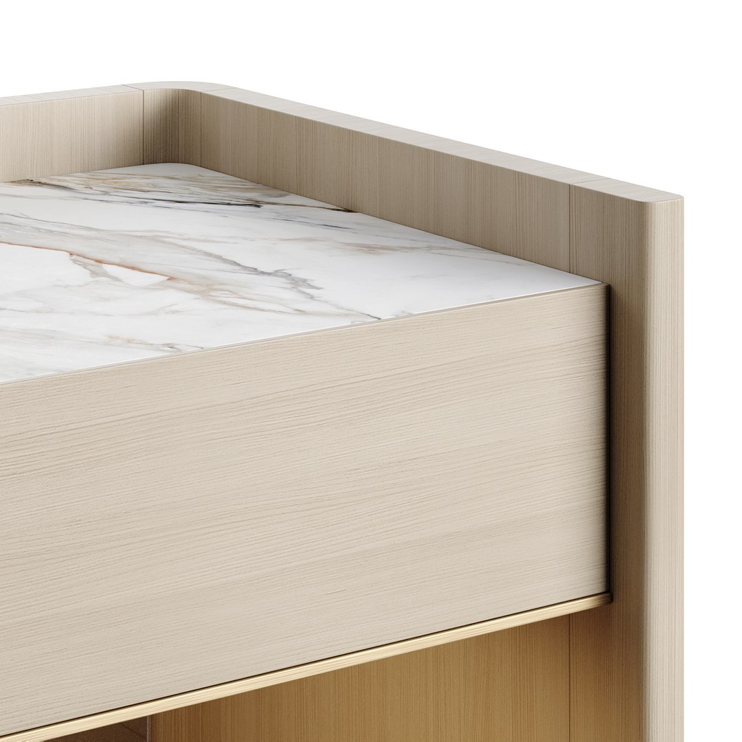 Frato Interiors HVAR Bedside Table Model - TurboSquid 1972590