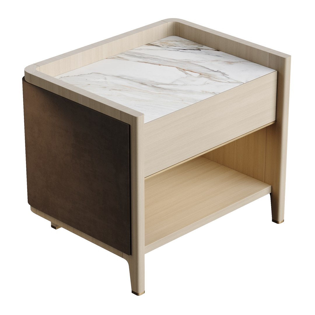 Frato Interiors HVAR Bedside Table Model - TurboSquid 1972590