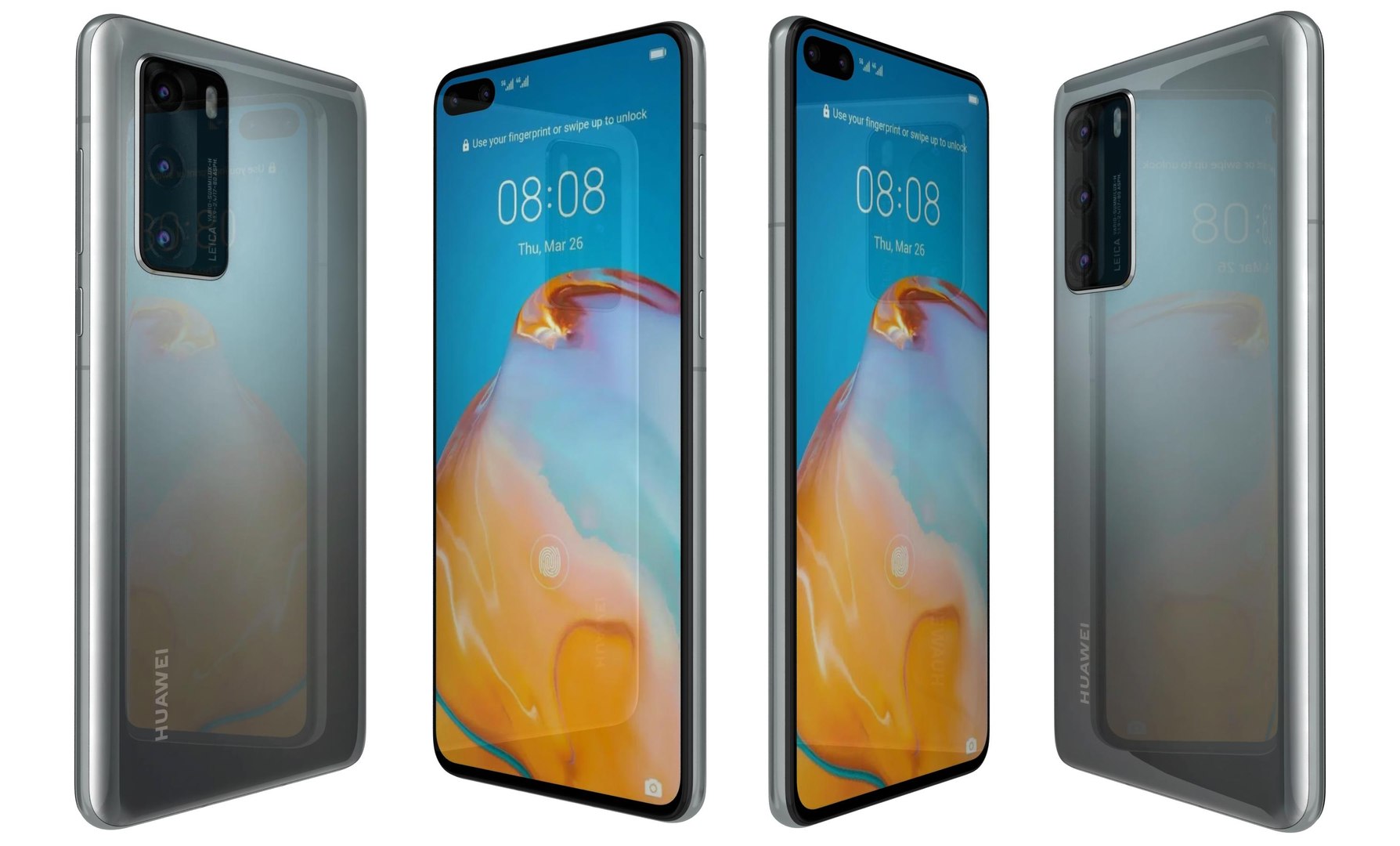 3D huawei p40 collections - TurboSquid 1541599