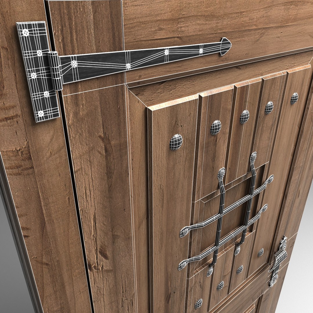 3D door visualization model - TurboSquid 1494509
