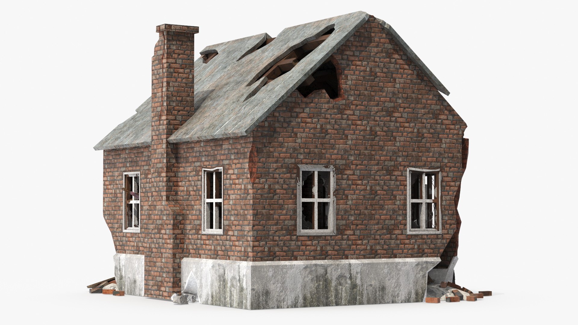 3D Zombie Chasing Survivor Woman - TurboSquid 2354720