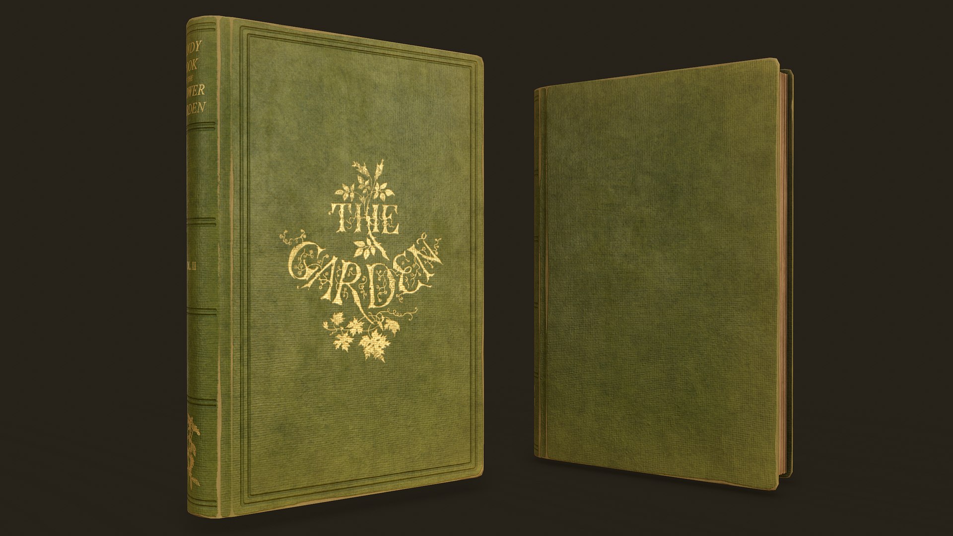 Old Books - PBR Game Ready 3D - TurboSquid 1996167