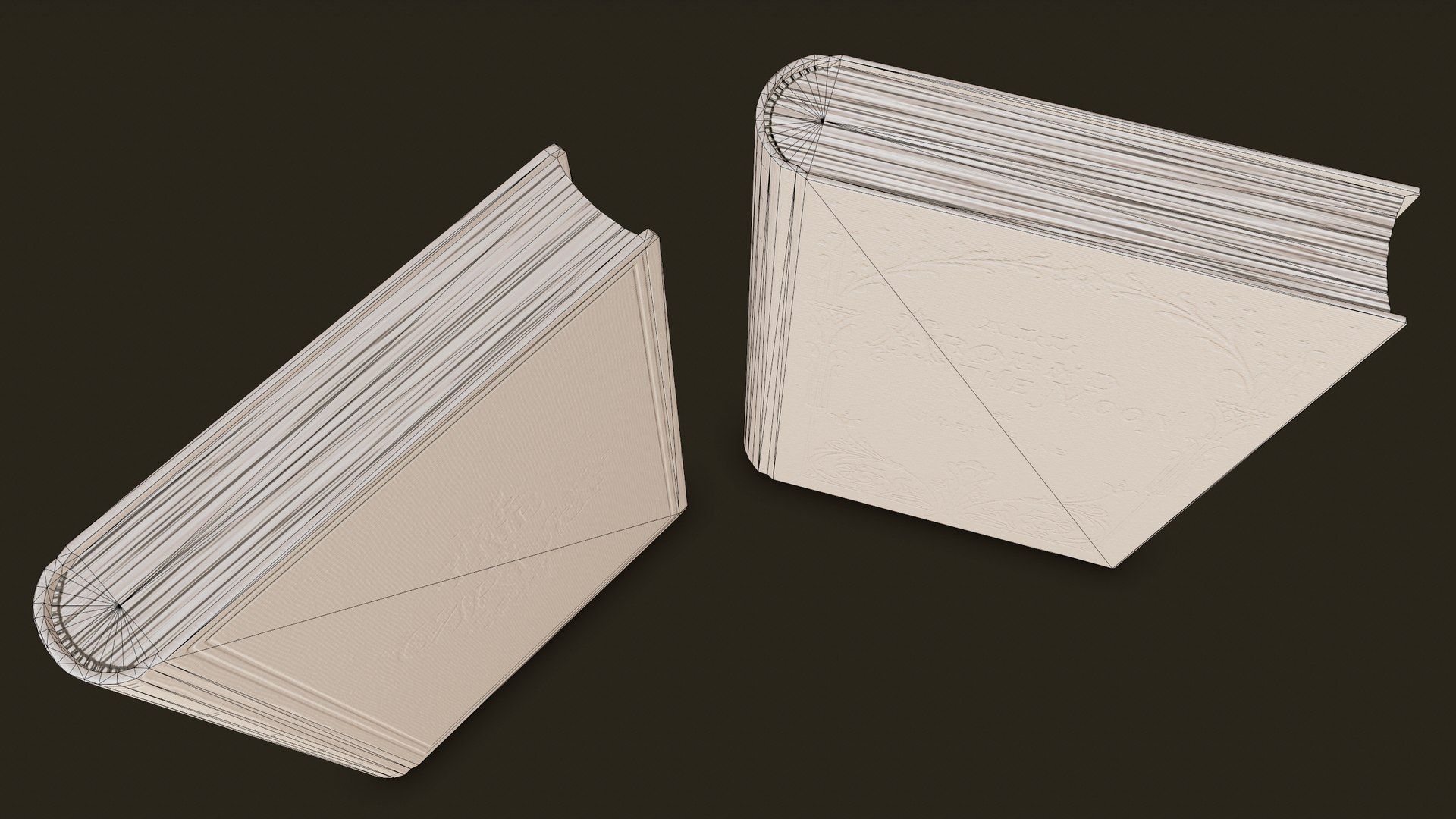 Old Books - PBR Game Ready 3D - TurboSquid 1996167