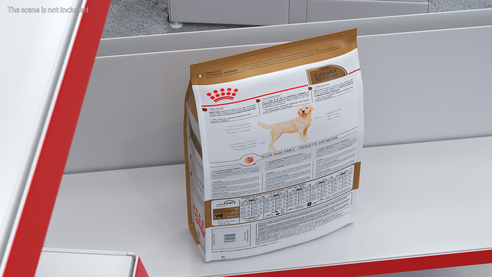 Dog Food Royal Canin Large Package 3D Model - TurboSquid 2108374