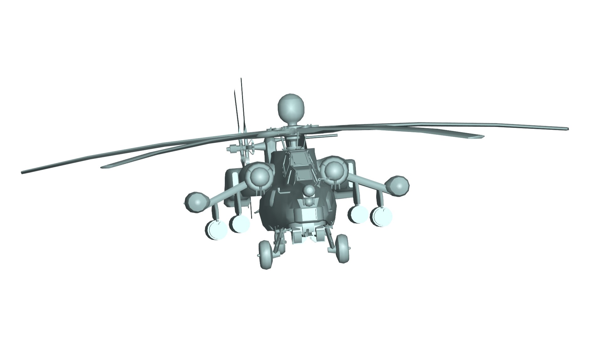 3D Model Mil Mi-28 - TurboSquid 1987816