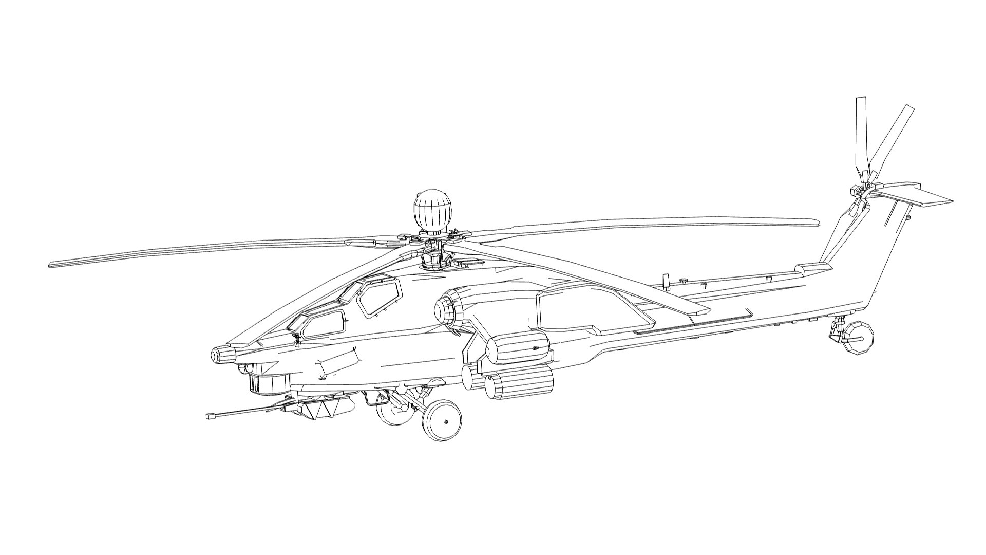 3D Model Mil Mi-28 - TurboSquid 1987816
