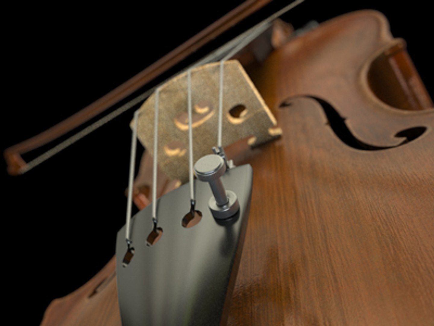 3d Violin Model