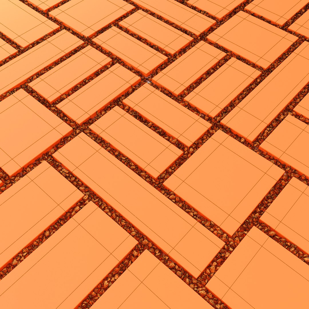 3D Tiled Model - TurboSquid 1476945