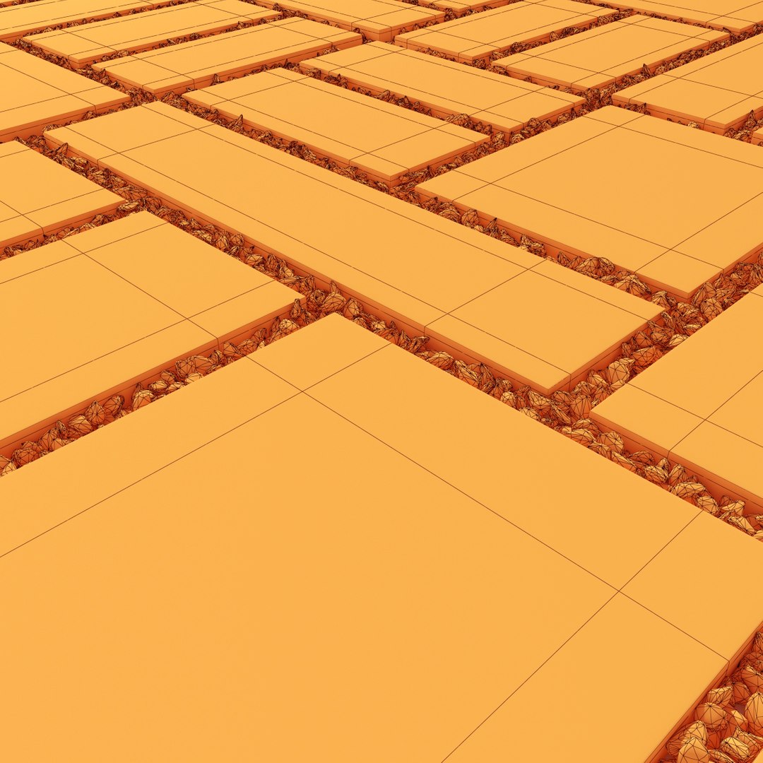 3D Tiled Model - TurboSquid 1476945