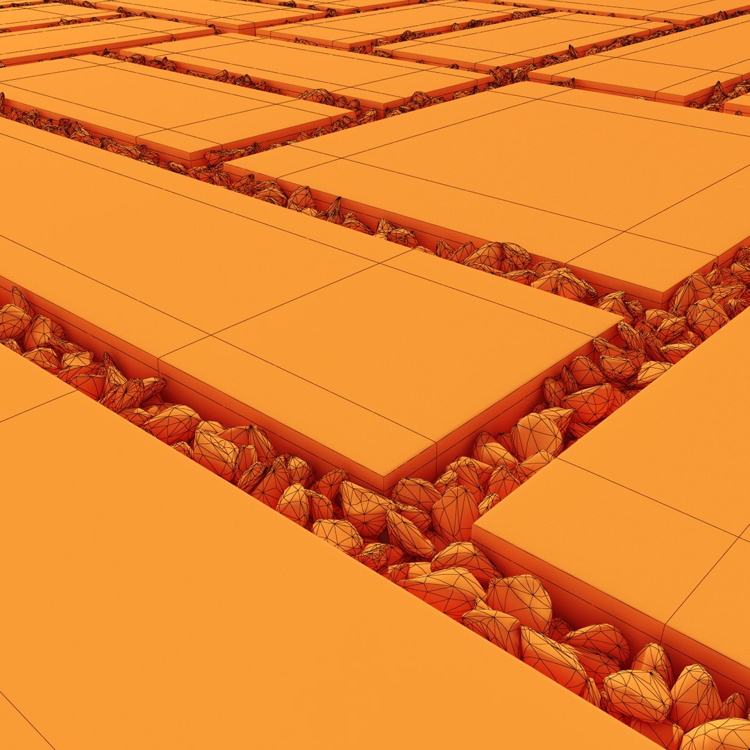 3D Tiled Model - TurboSquid 1476945