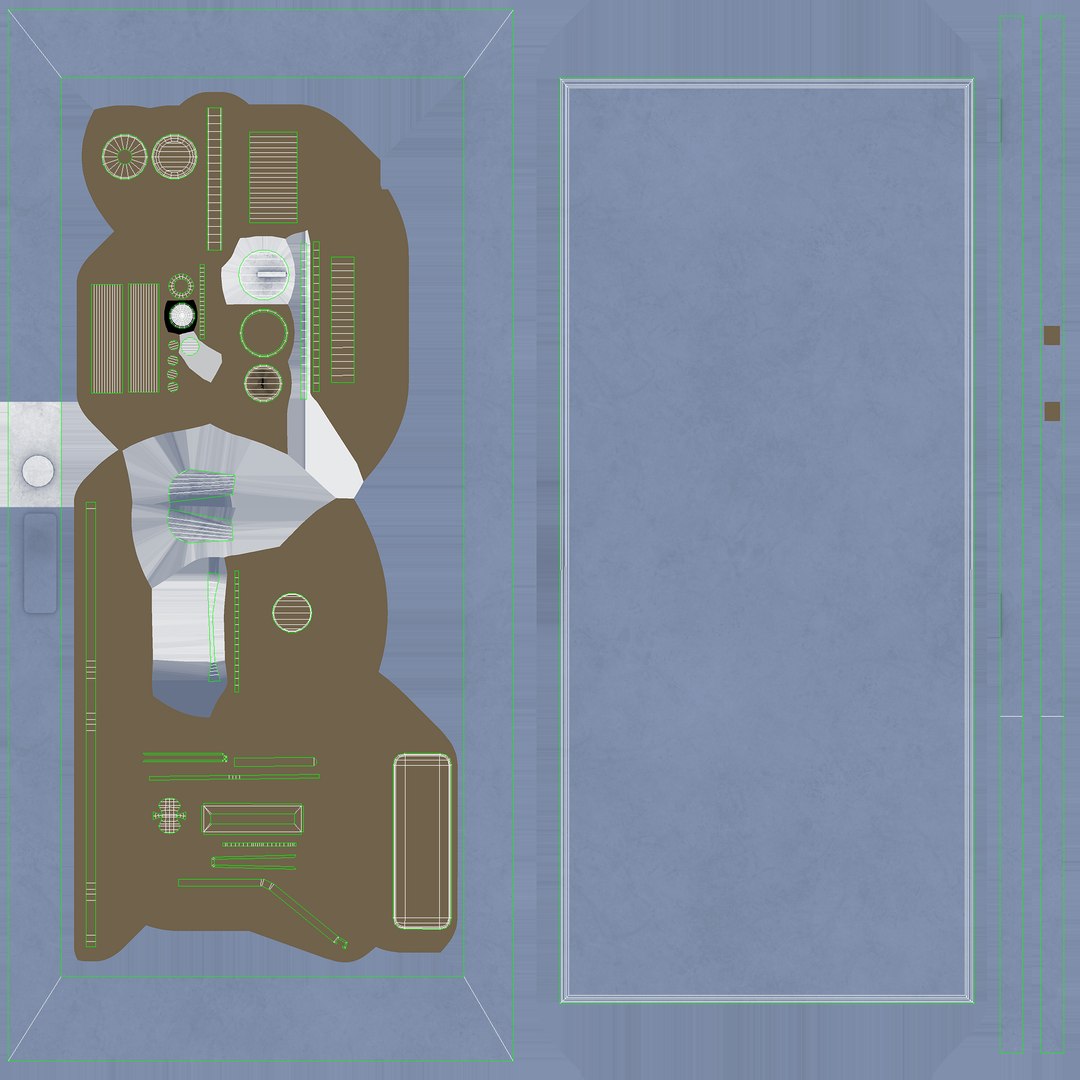 3D Door Unity Unreal Model - TurboSquid 1165696