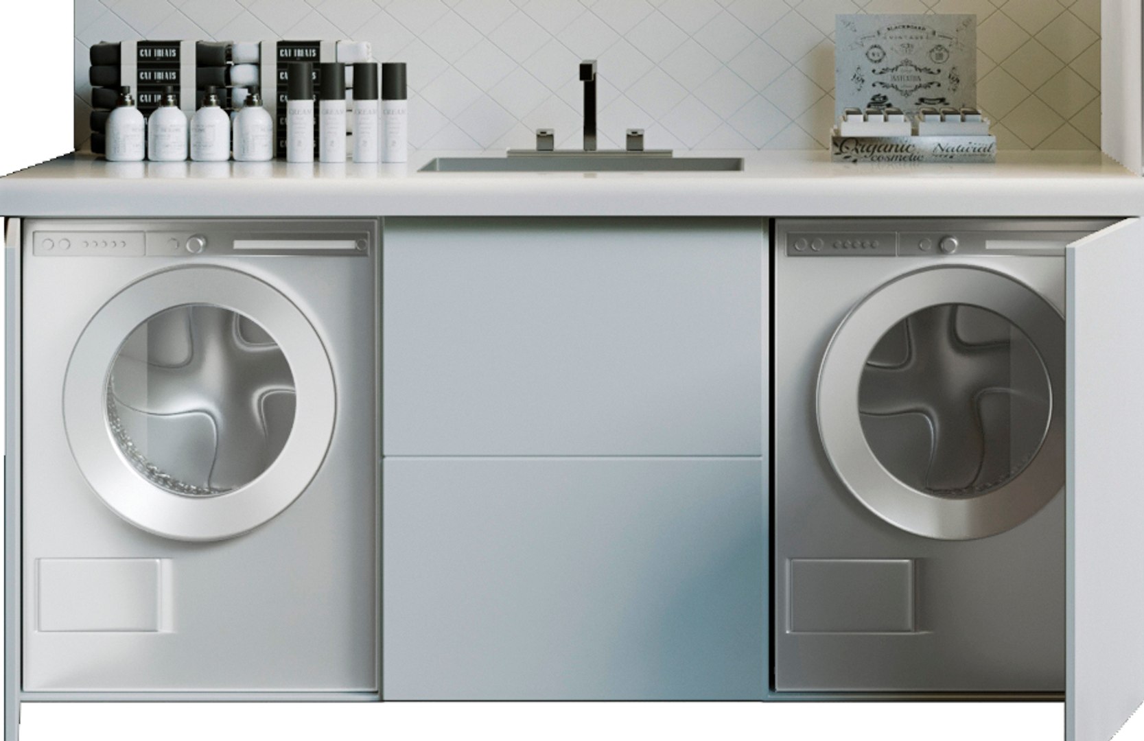 3D Model Laundry Room 9 - TurboSquid 1888199