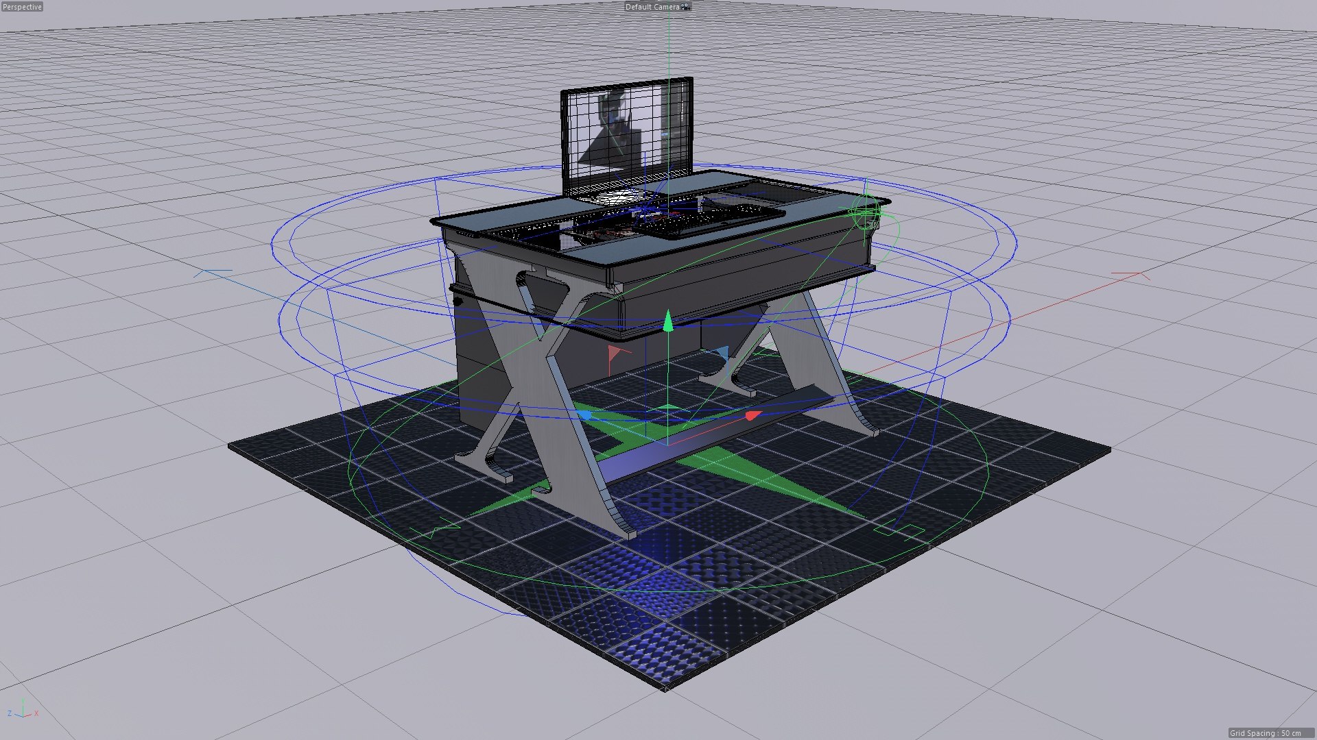 3D Gaming Table CPU Model - TurboSquid 1727696
