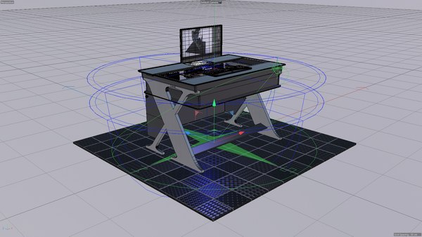 3D Gaming Table CPU model - TurboSquid 1727696