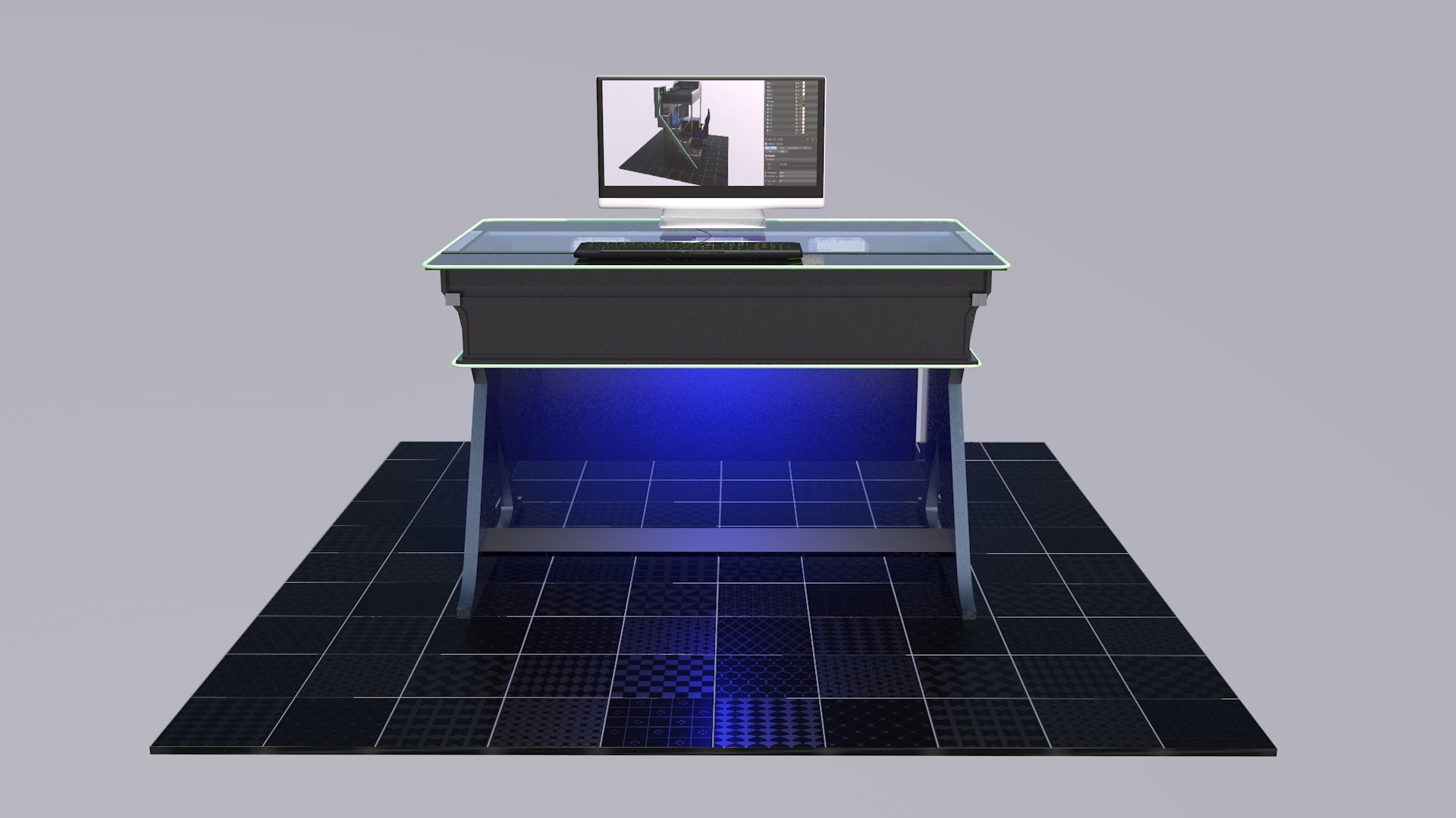 3D Gaming Table CPU Model - TurboSquid 1727696