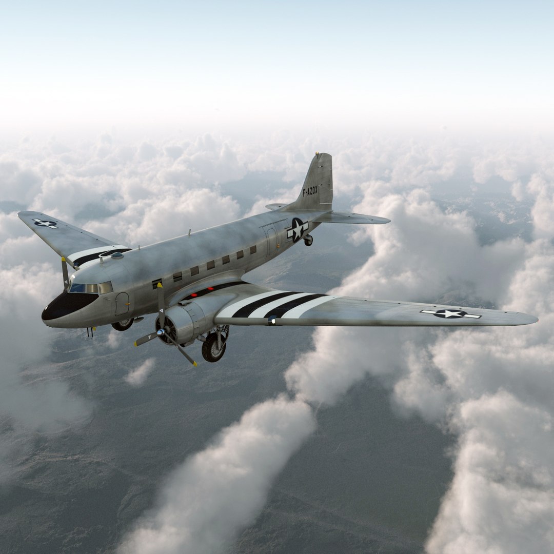 max douglas dc 3 air force