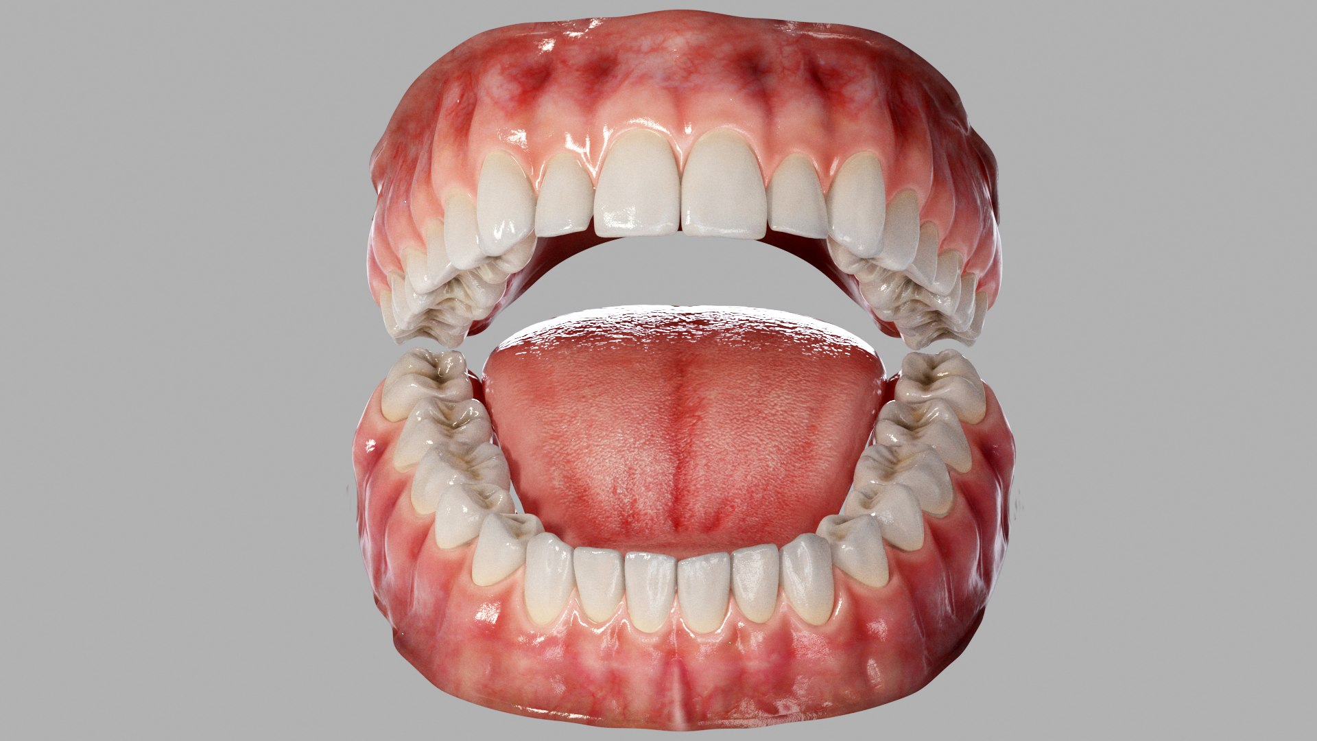Realistic Human Mouth Tongue 3D Model - TurboSquid 1444742