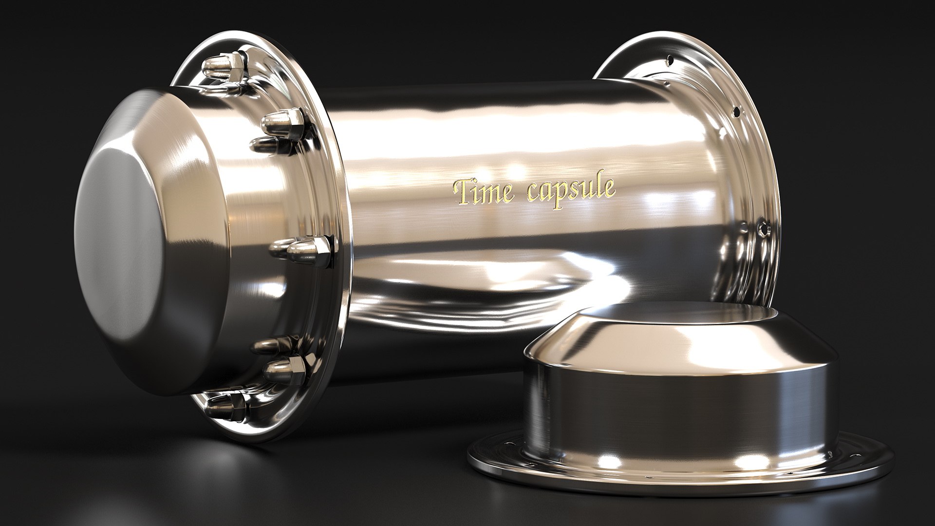 3D Time Capsule Open - TurboSquid 1961645