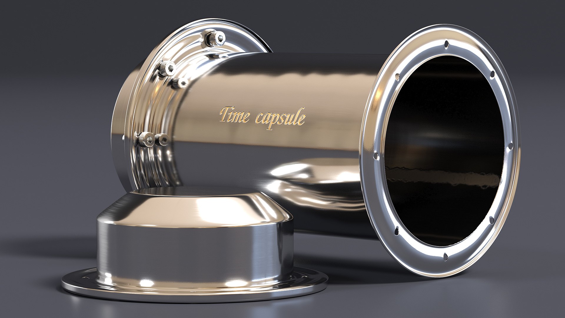 3D Time Capsule Open - TurboSquid 1961645