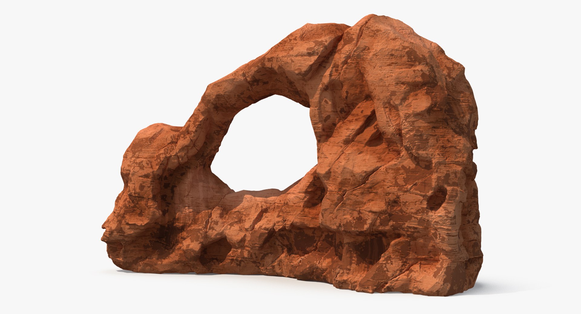 3d Sandstone Arch Model