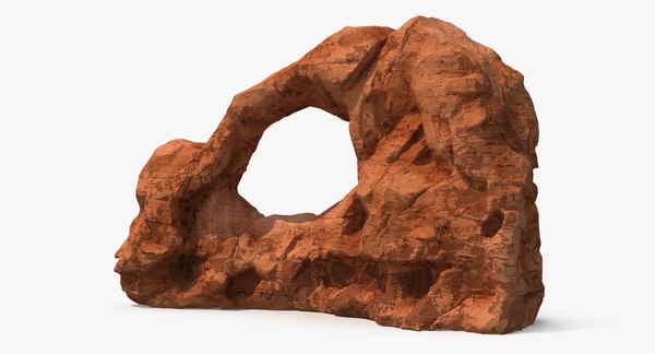 3d sandstone arch model