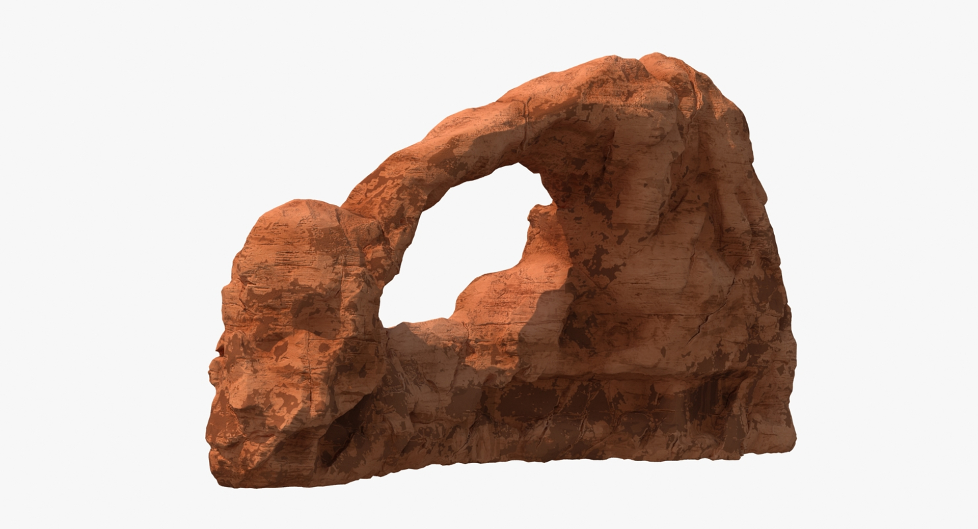 3d Sandstone Arch Model