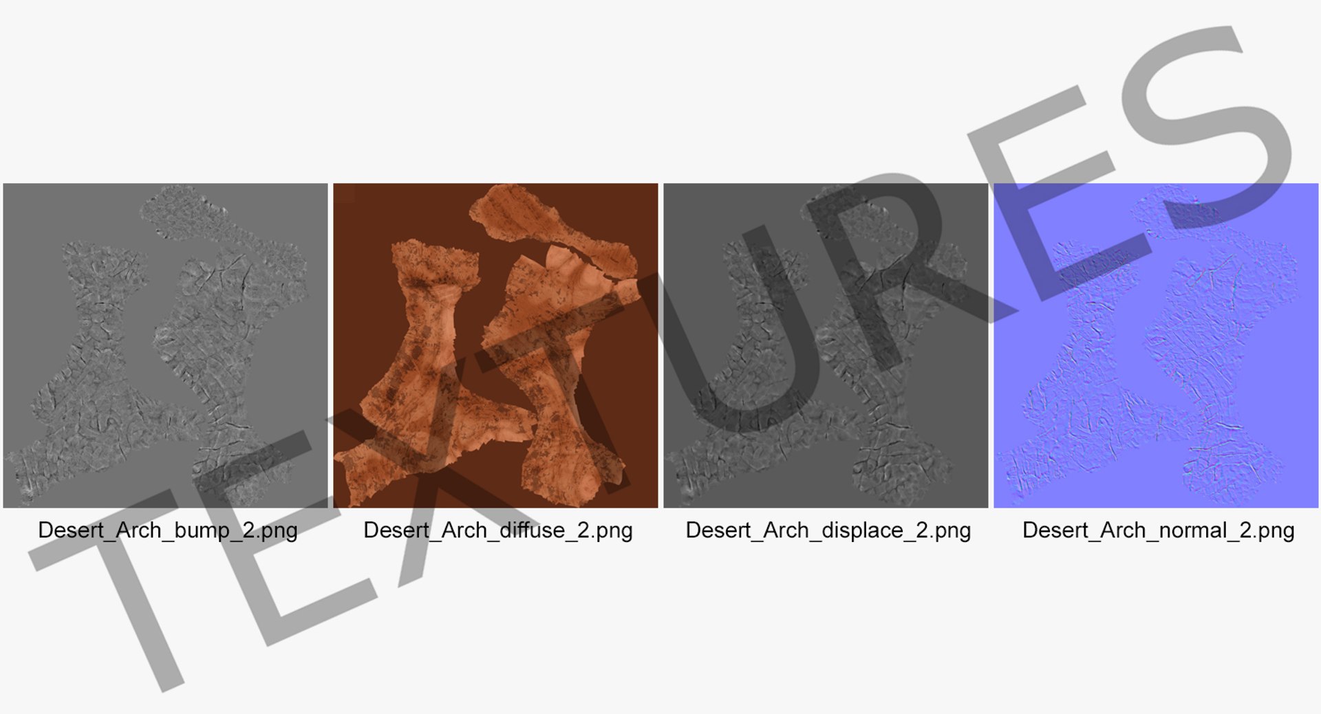 3d Sandstone Arch Model