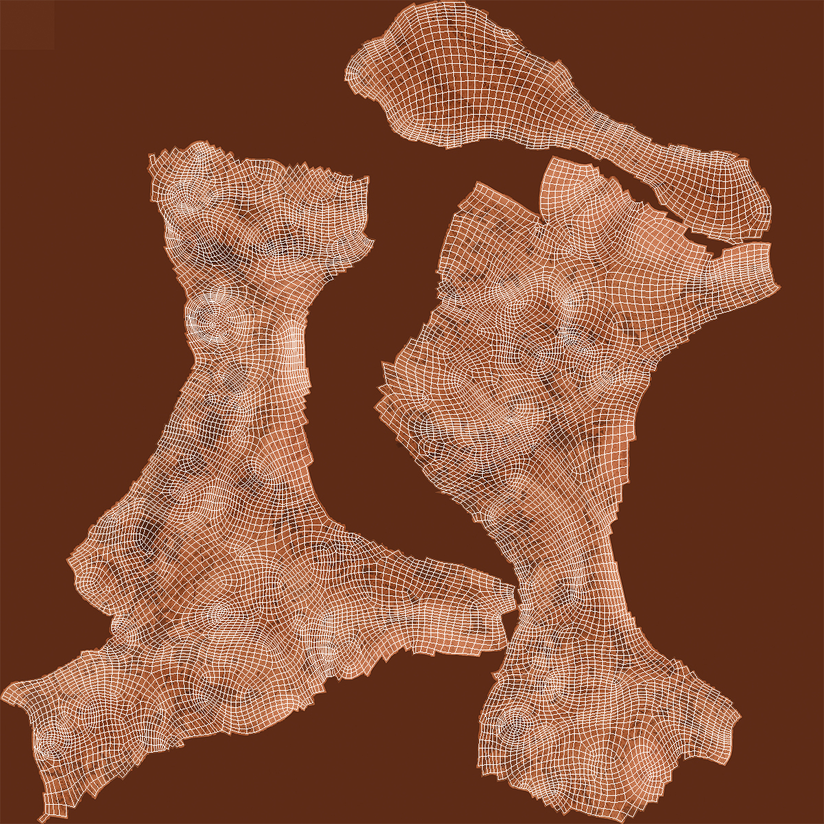 3d sandstone arch model