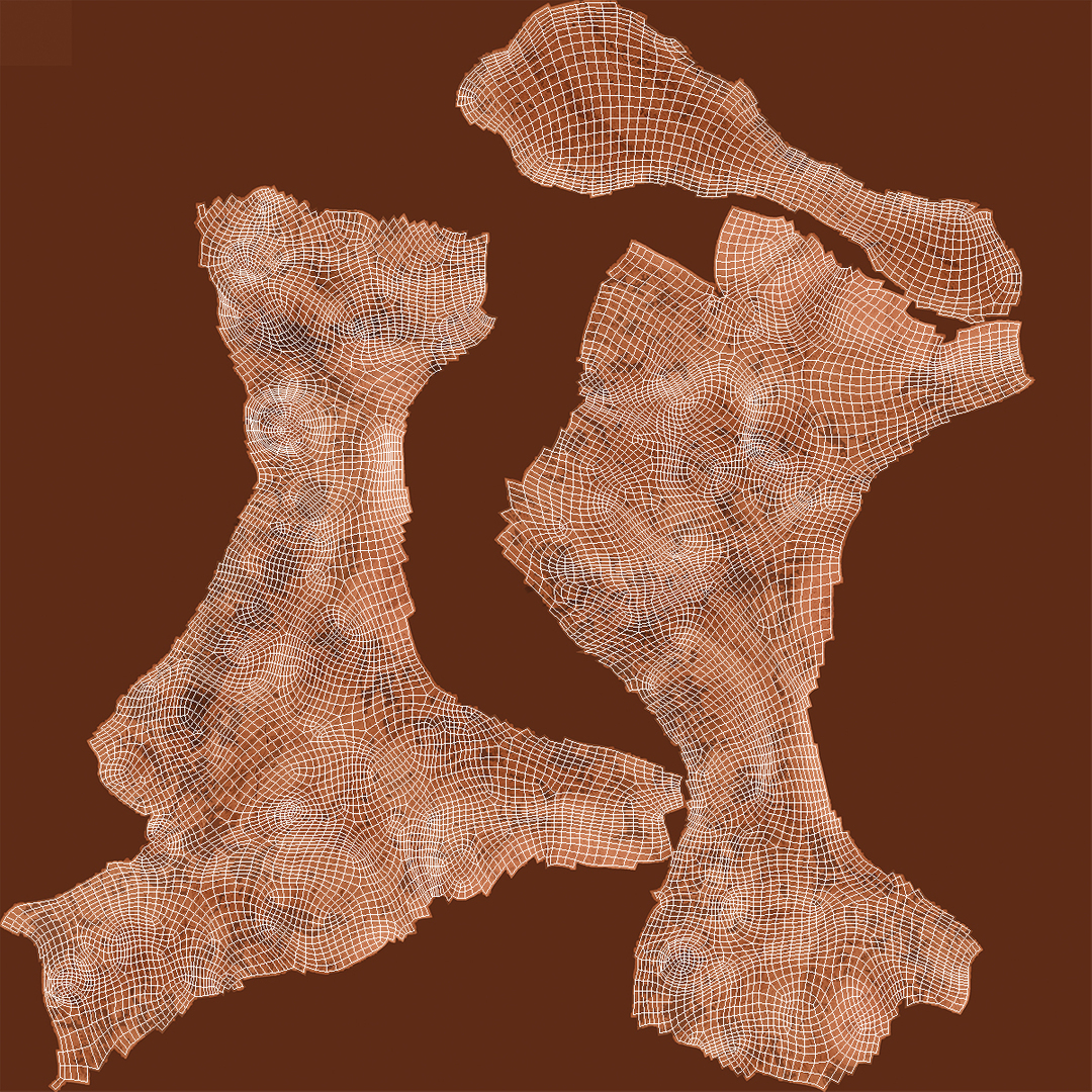 3d sandstone arch model