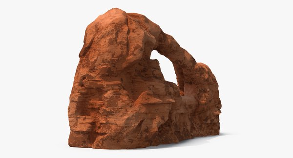 3d sandstone arch model