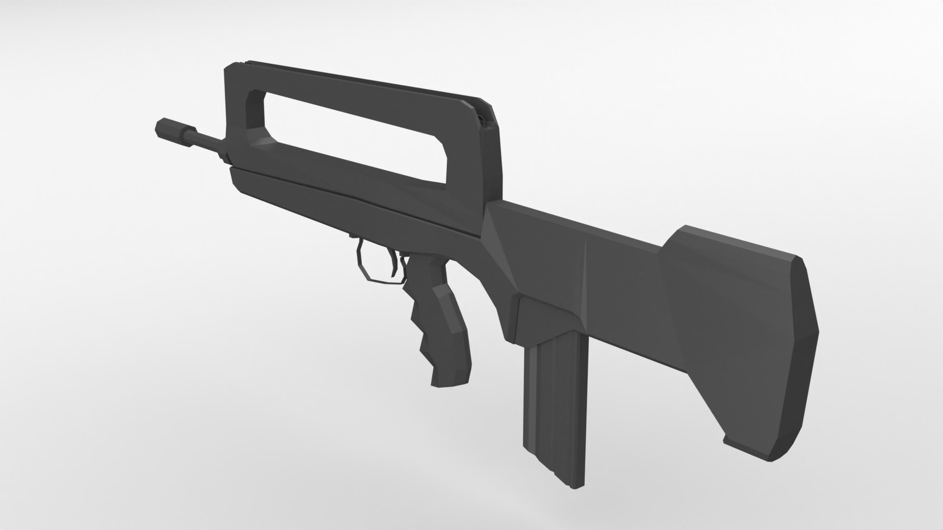 Firearm Weapon Gun 3D Model - TurboSquid 1666950