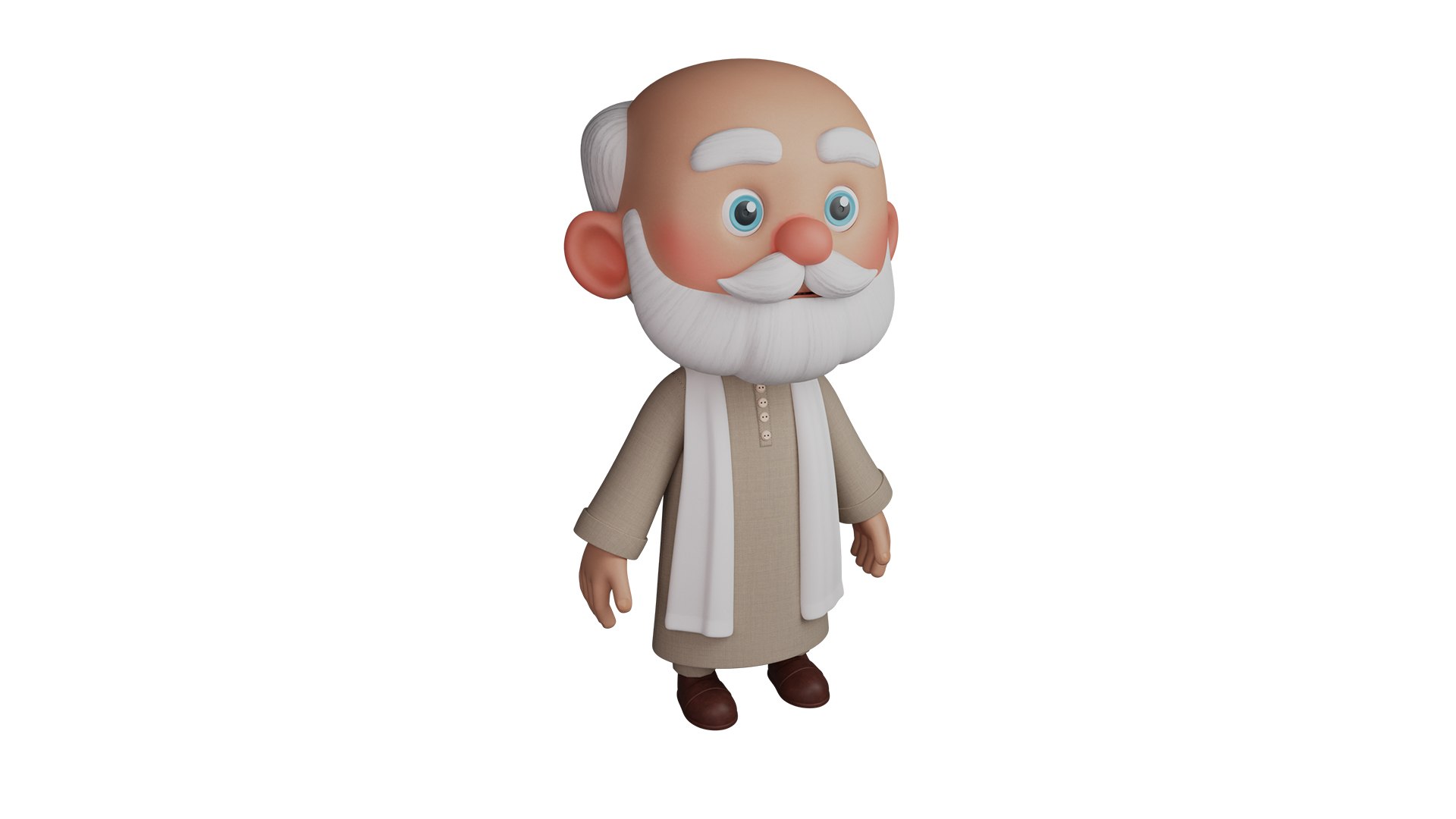 Old Man 3d Model Model - TurboSquid 2230496