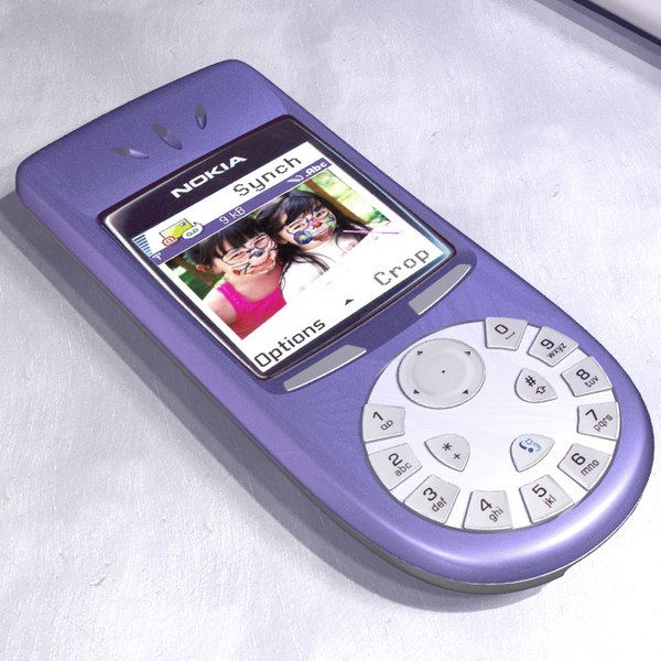 nokia phone 3d model