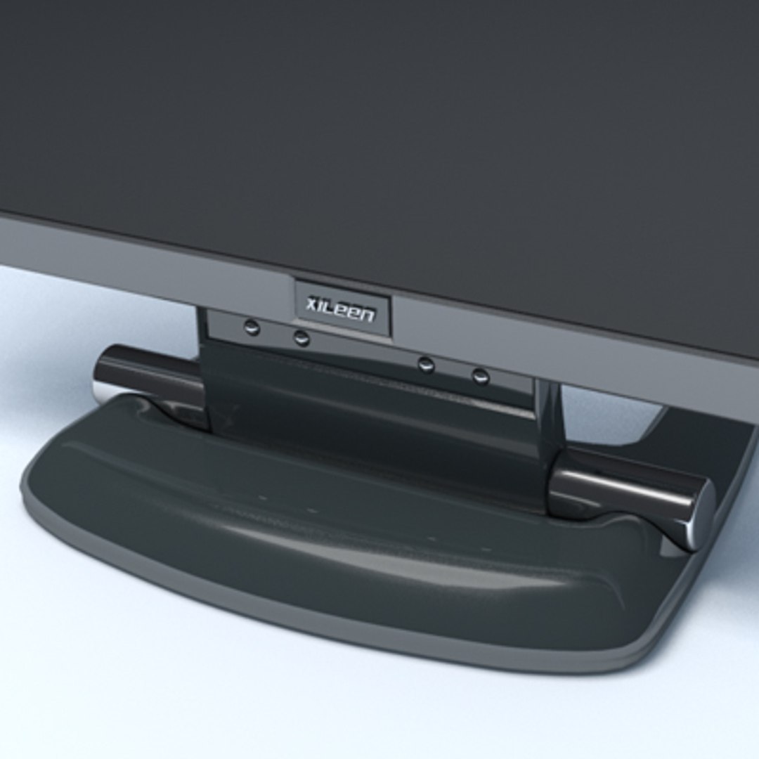 flat panel monitor 3d model