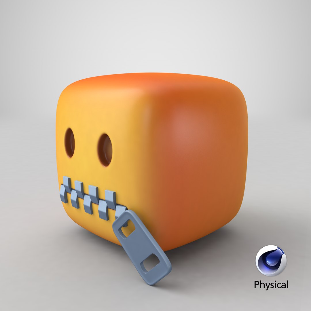 3D Smiley Face Emoji 51 - TurboSquid 2088132