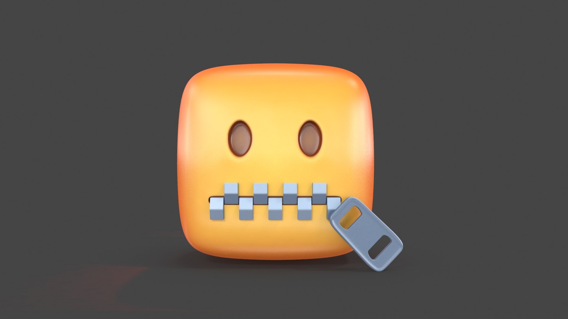 3D Smiley Face Emoji 51 - TurboSquid 2088132