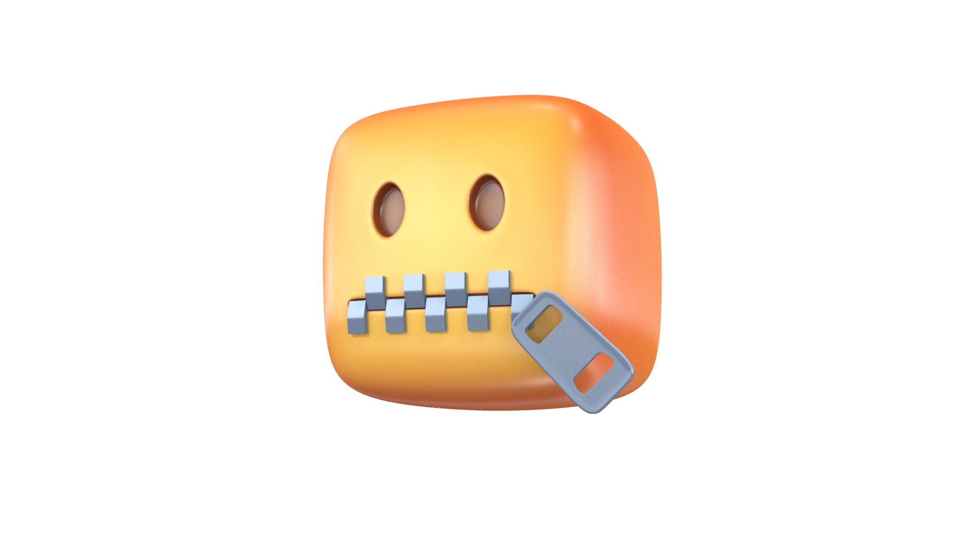 3D Smiley Face Emoji 51 - TurboSquid 2088132