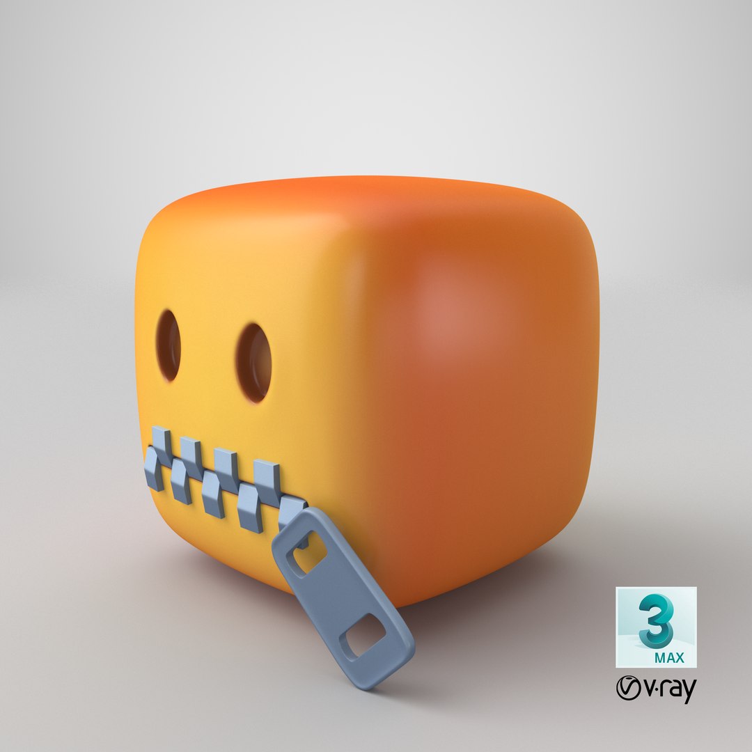 3D Smiley Face Emoji 51 - TurboSquid 2088132