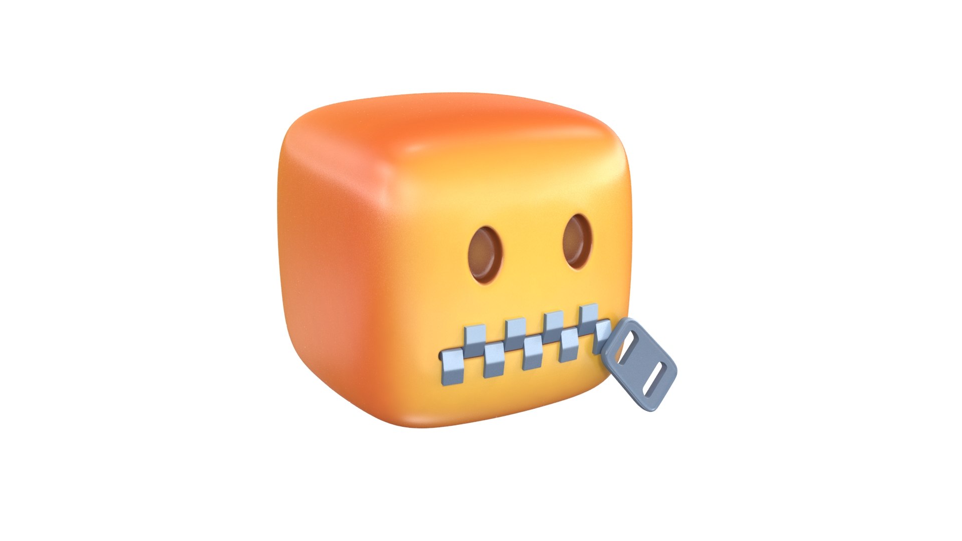 3D Smiley Face Emoji 51 - TurboSquid 2088132