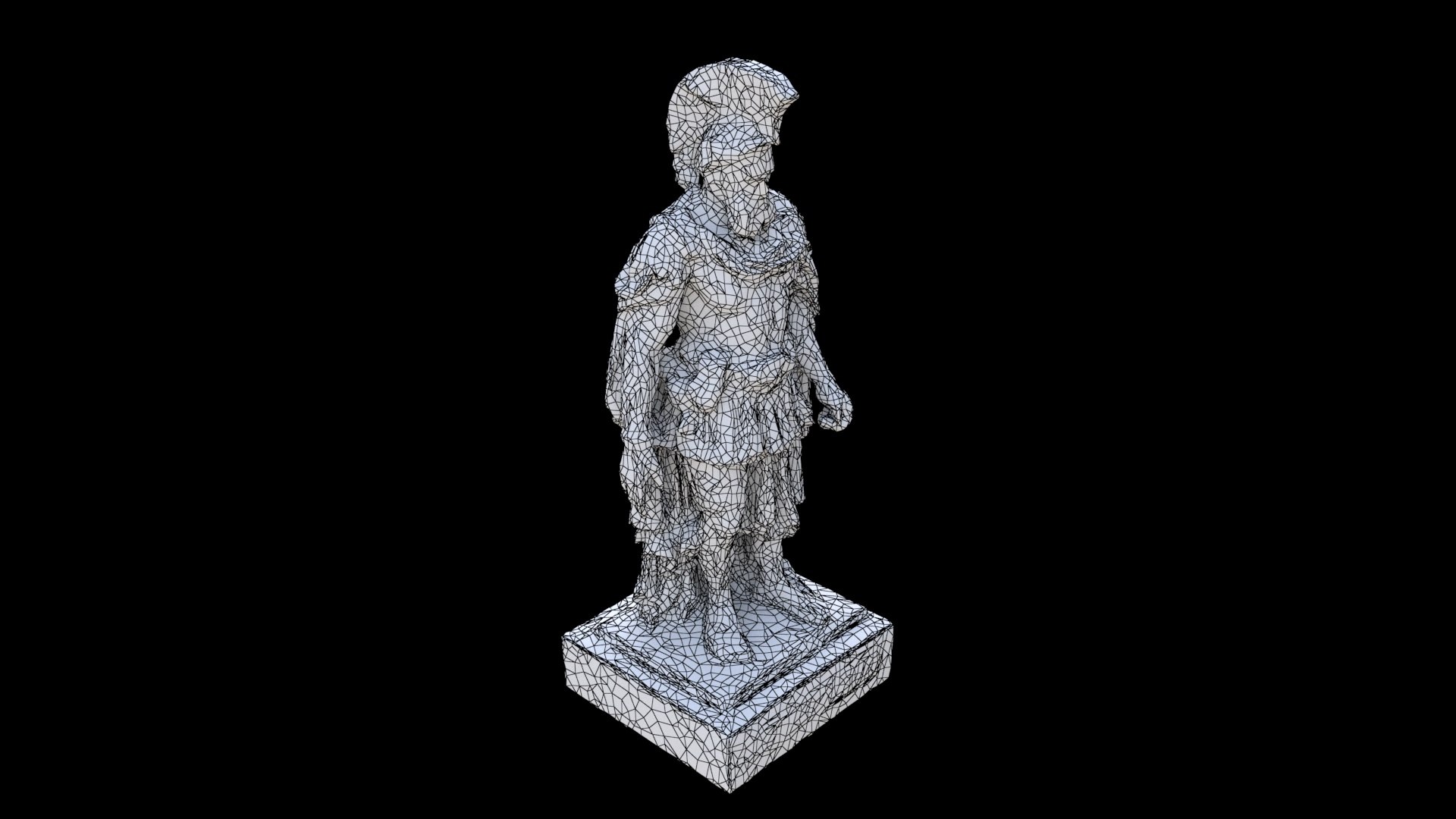 13 Photogrammetry 3D Model Of European Statues Collection 3D ...