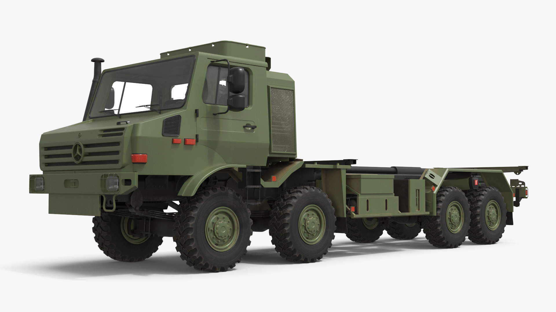 Mercedes Unimog Tactical Chassis Vehicle Green 3D Model - TurboSquid ...
