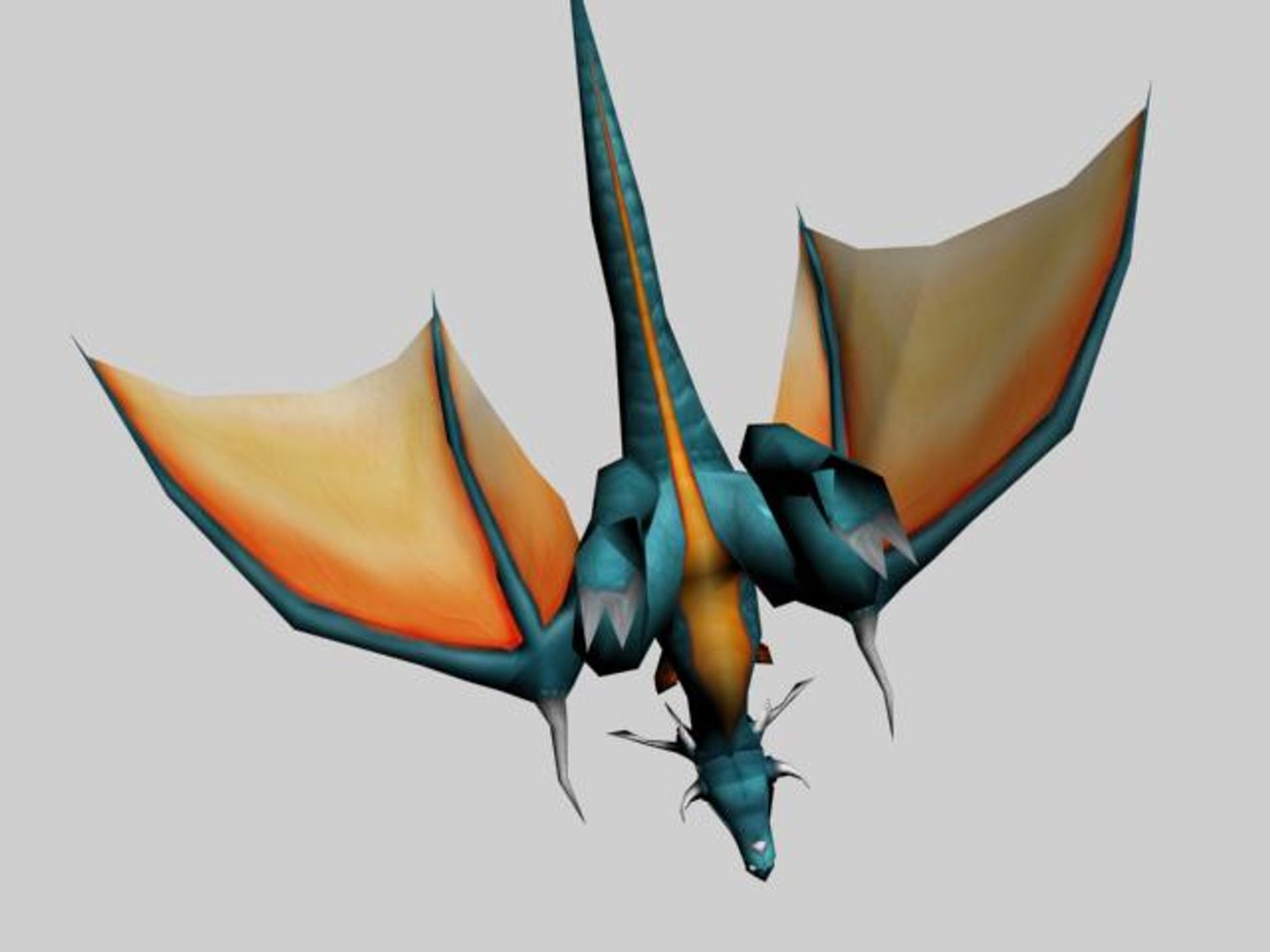 3d Model Dragon Realtime Games
